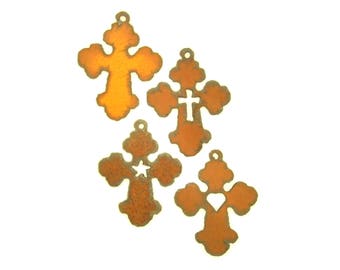 Rusty Cross | Etsy