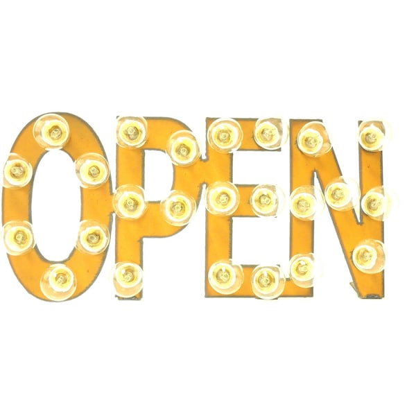 Lighted Open Sign - Etsy