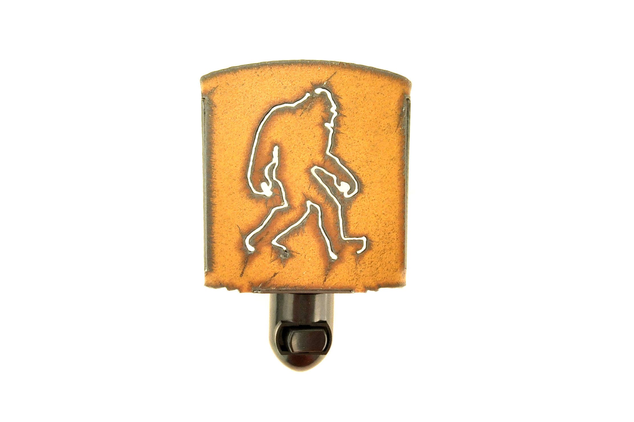 Bigfoot Rusty Metal Night Light - Etsy