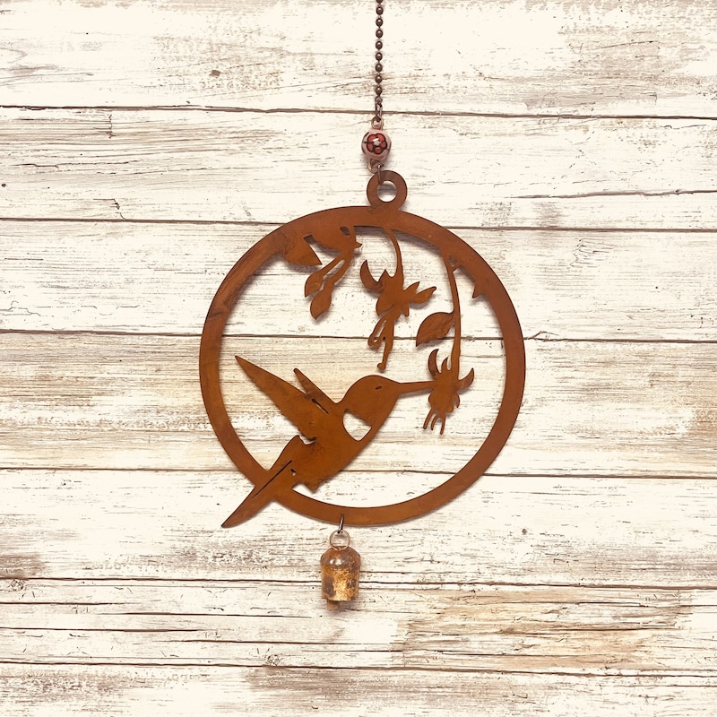 Hummingbird Bell - Etsy