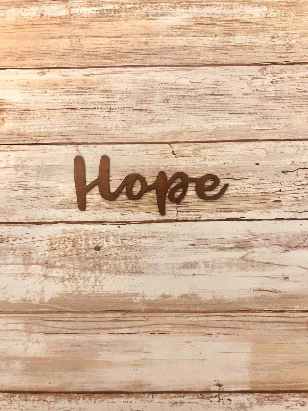 Hope Cursive Word Magnet - Etsy