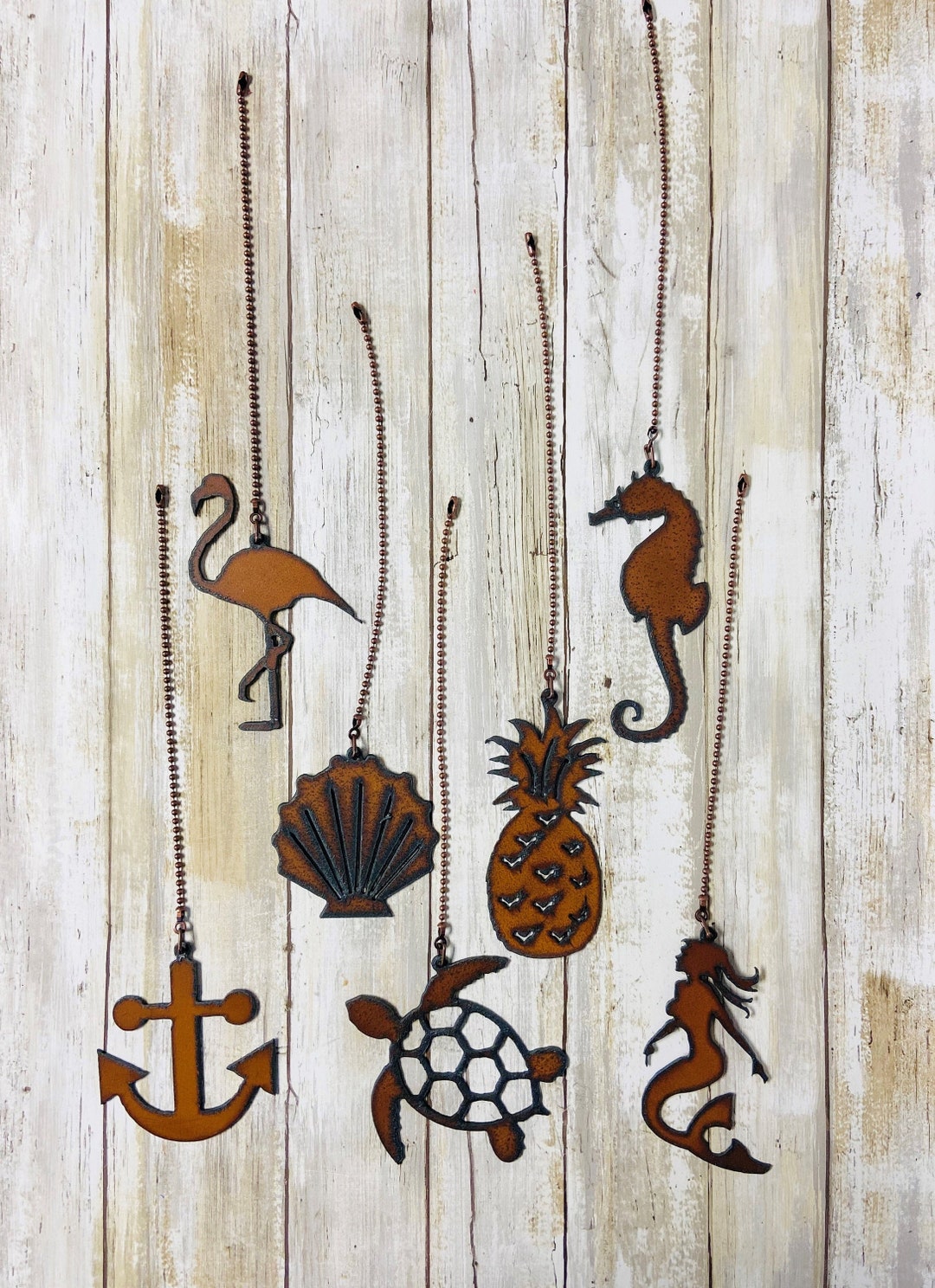 Nautical Sea Life Themed Fan Pulls - Etsy