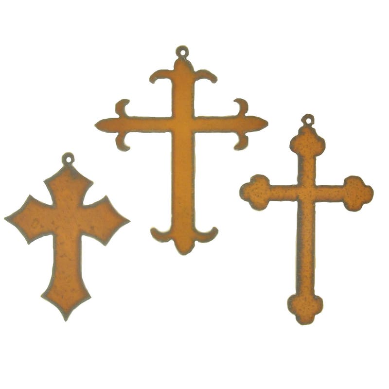 Rusty Cross - Etsy