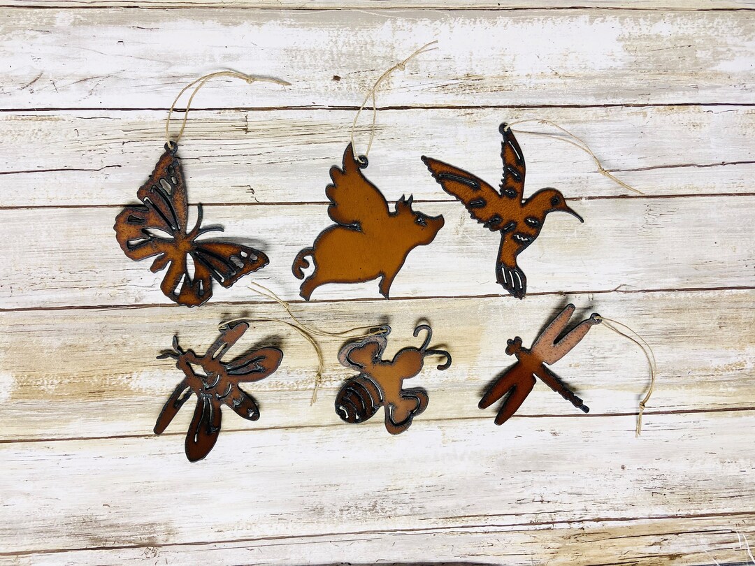 Butterfly, Flying Pig, Hummingbird, Firefly, Bumble Bee, and Dragonfly ...