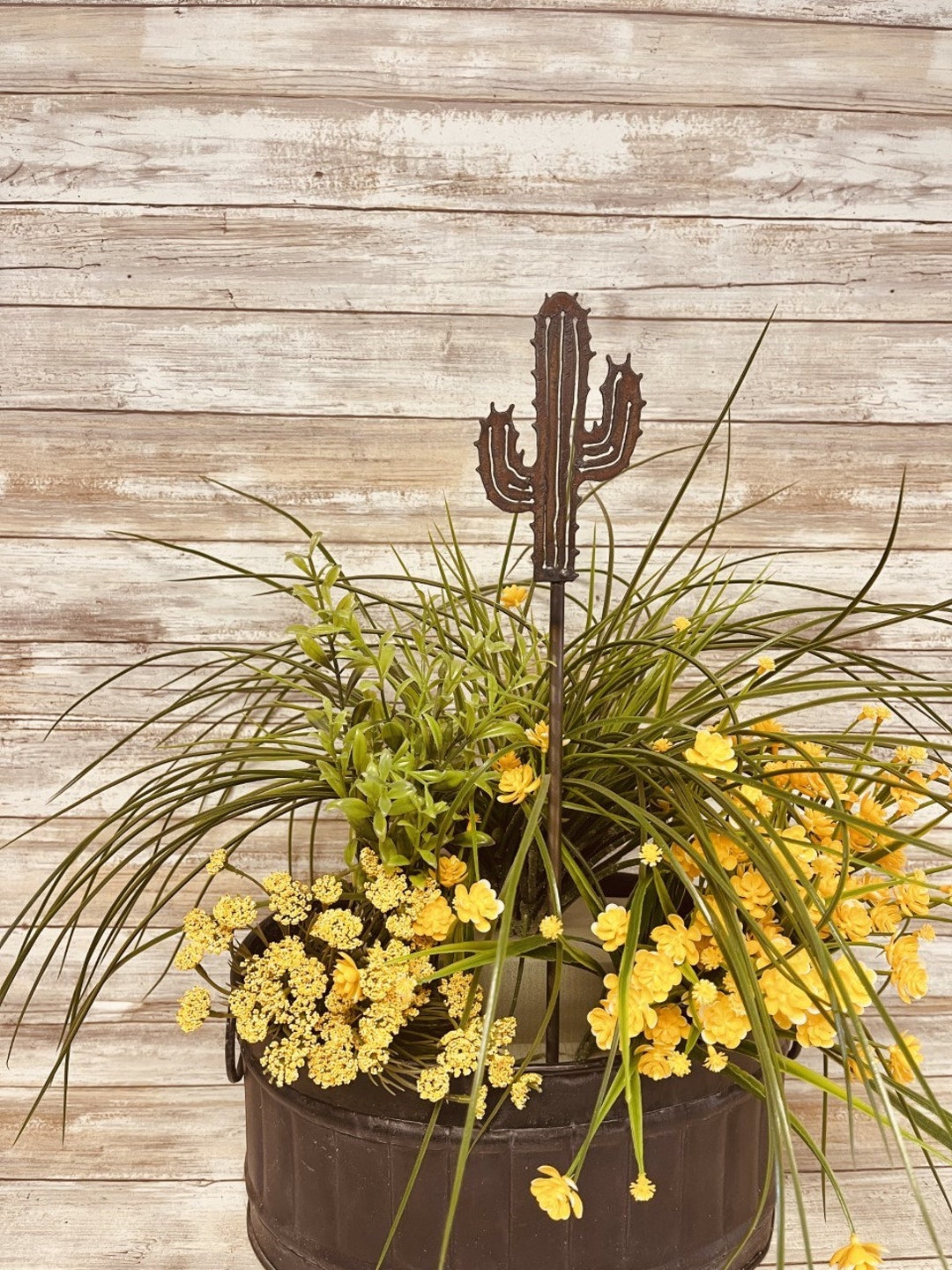 Cactus Emporium Garden Plant Stake Desert Garden Decor Made in the USA ...