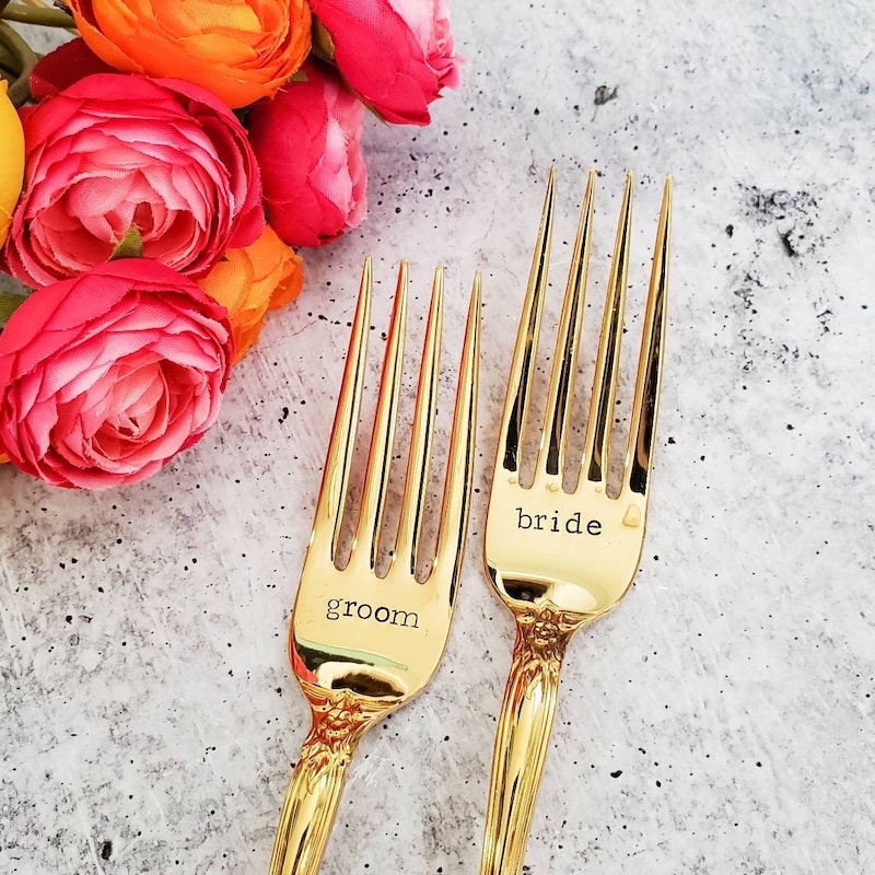 Wedding Cake Forks - Etsy