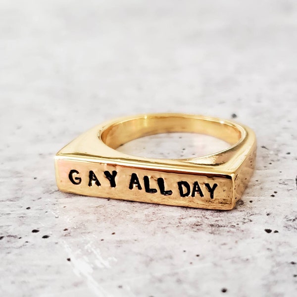 Gay Ring - Etsy