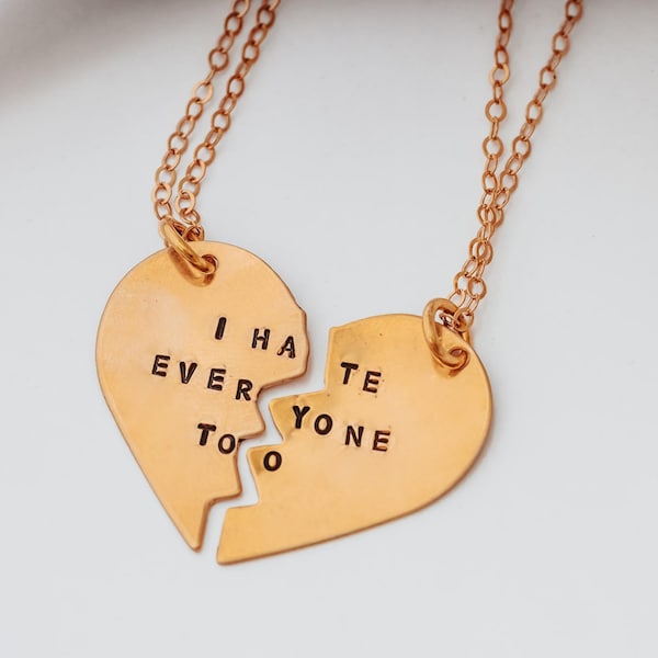 Best Friend Necklace - Etsy