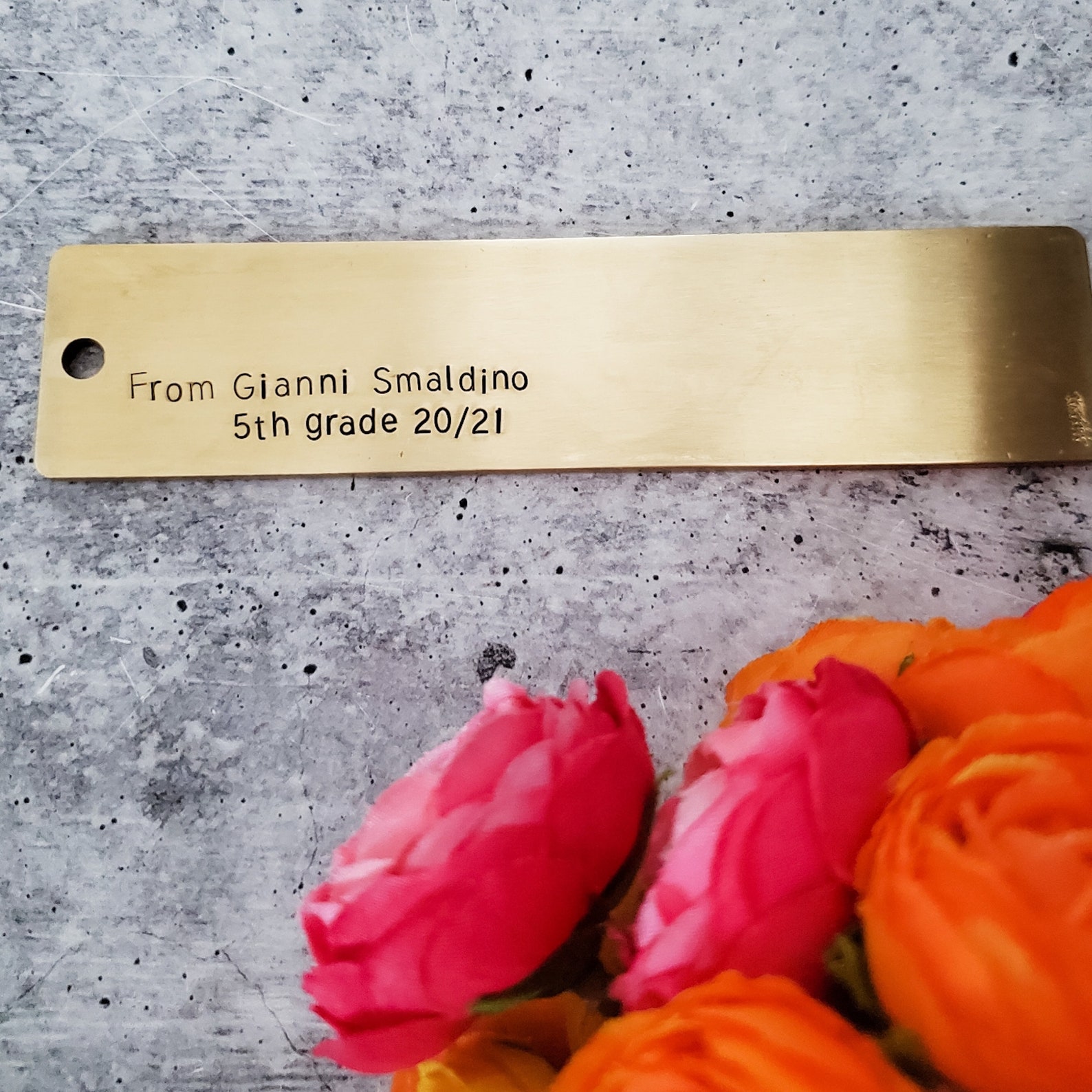 Personalized Ruler for Teacher Thank You Gift for Favorite | Etsy