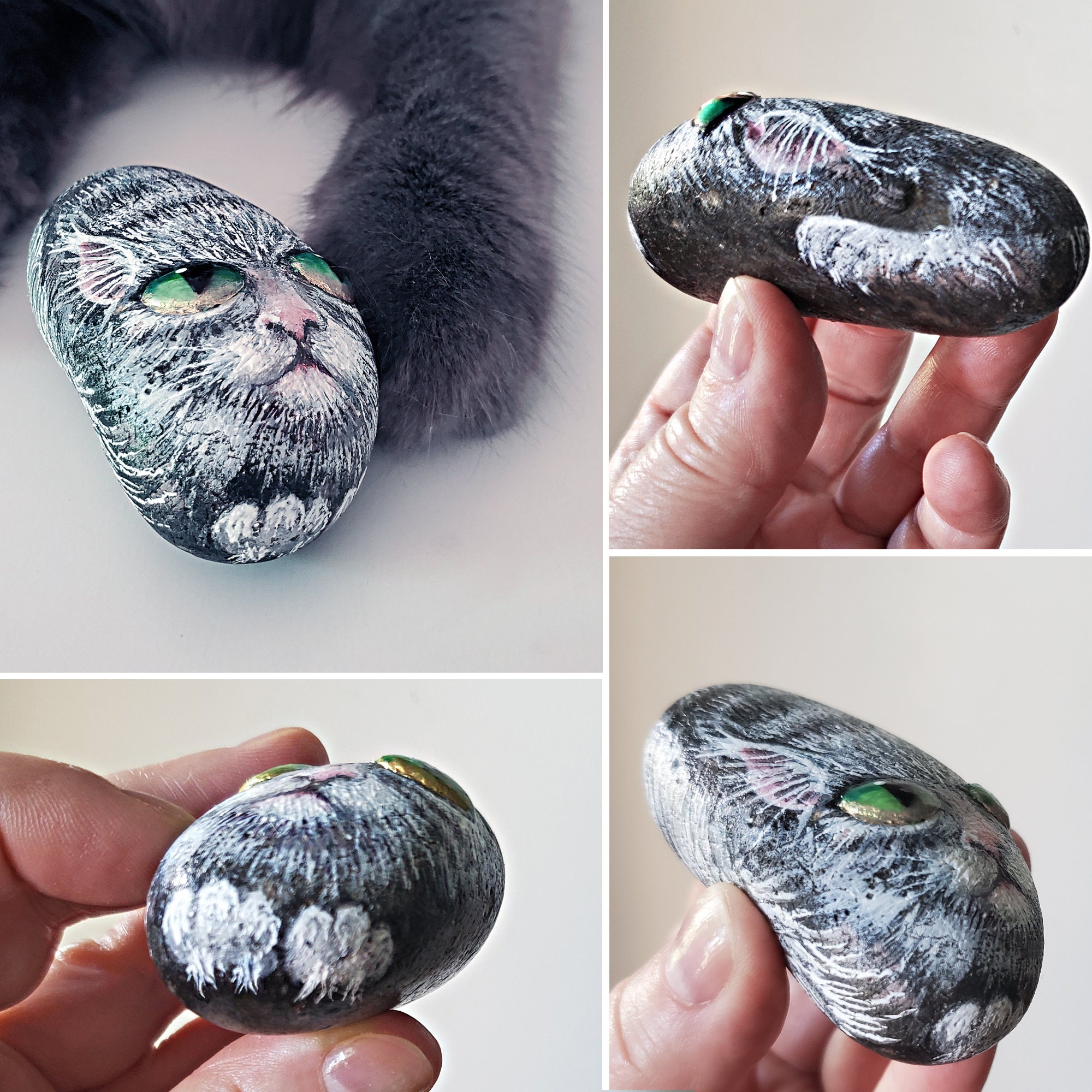 Sculpture gift for Cat lovers Russian fable character Bayun the Cat ...