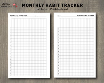 Progress Tracker Instant Download Printable 5.5 X - Etsy