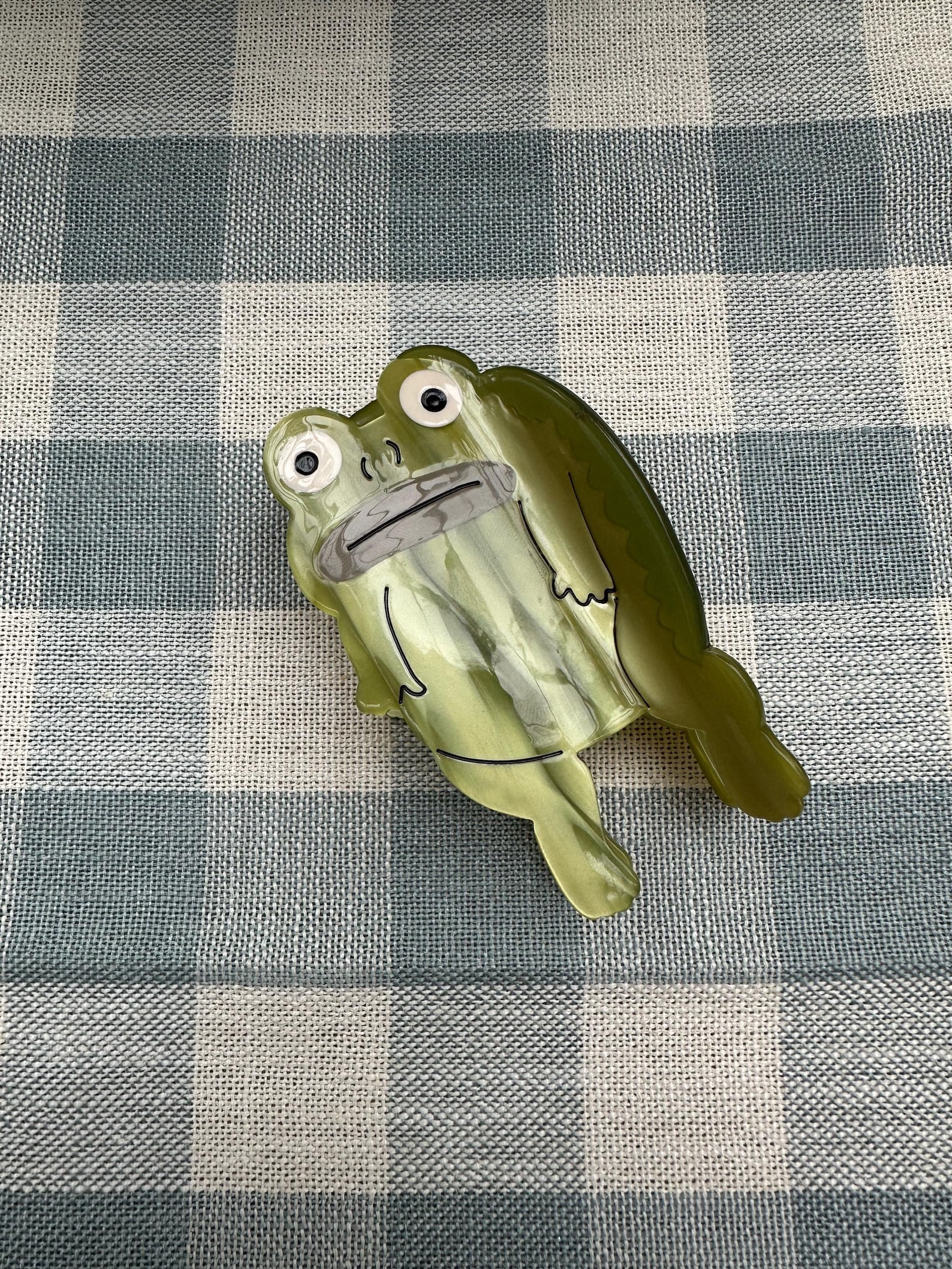 Acetate Frog Hair Claw Clip - Etsy