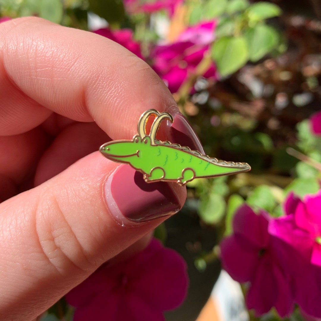 Mini Gator Loki Pin - Etsy