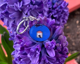 Blueberry Keychain | Etsy