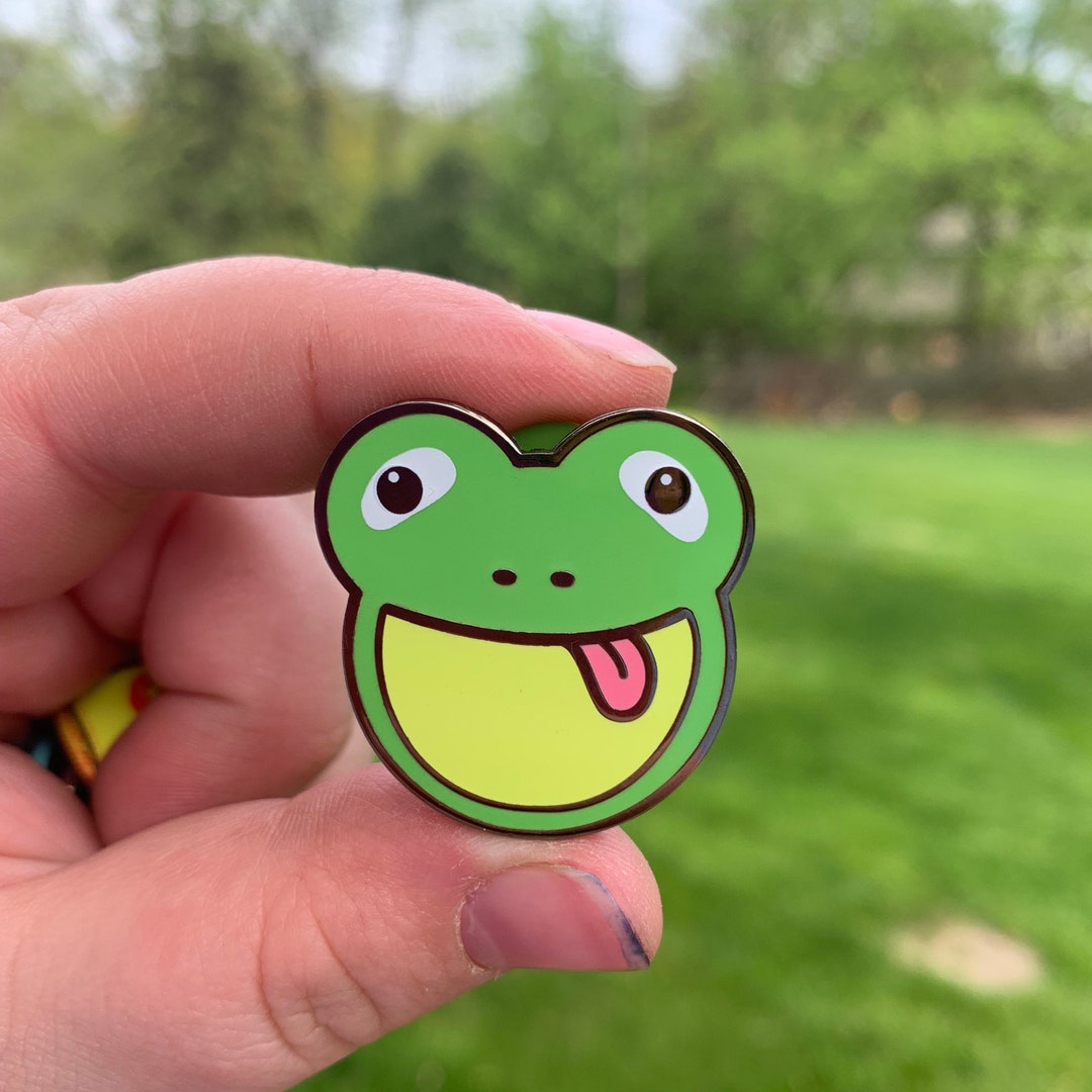 Frog Plate Pin - Etsy