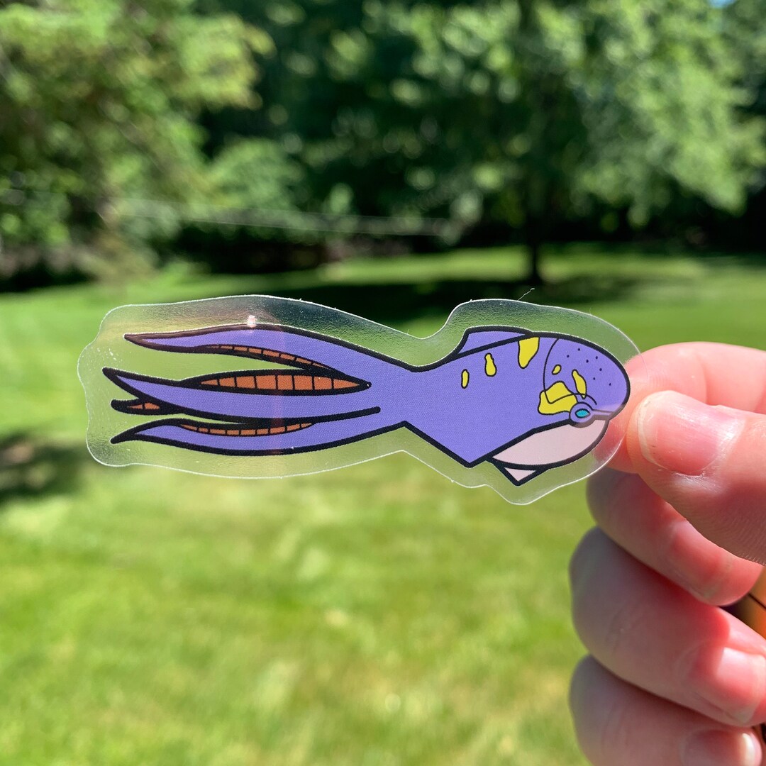 Purrgil Clear Sticker - Etsy