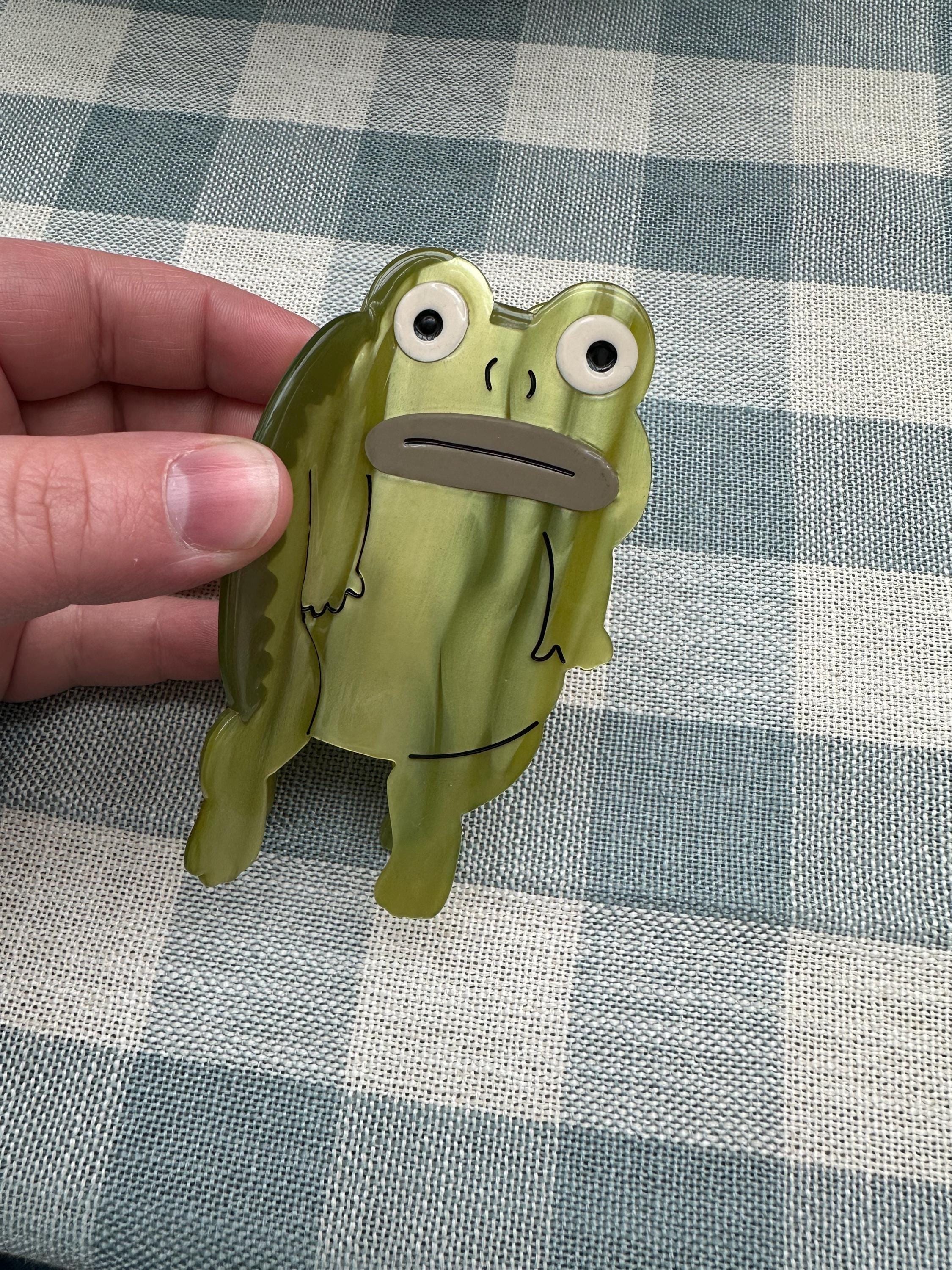 Acetate Frog Hair Claw Clip - Etsy
