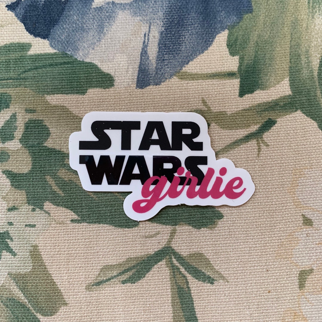 Star Wars Girlie Sticker - Etsy