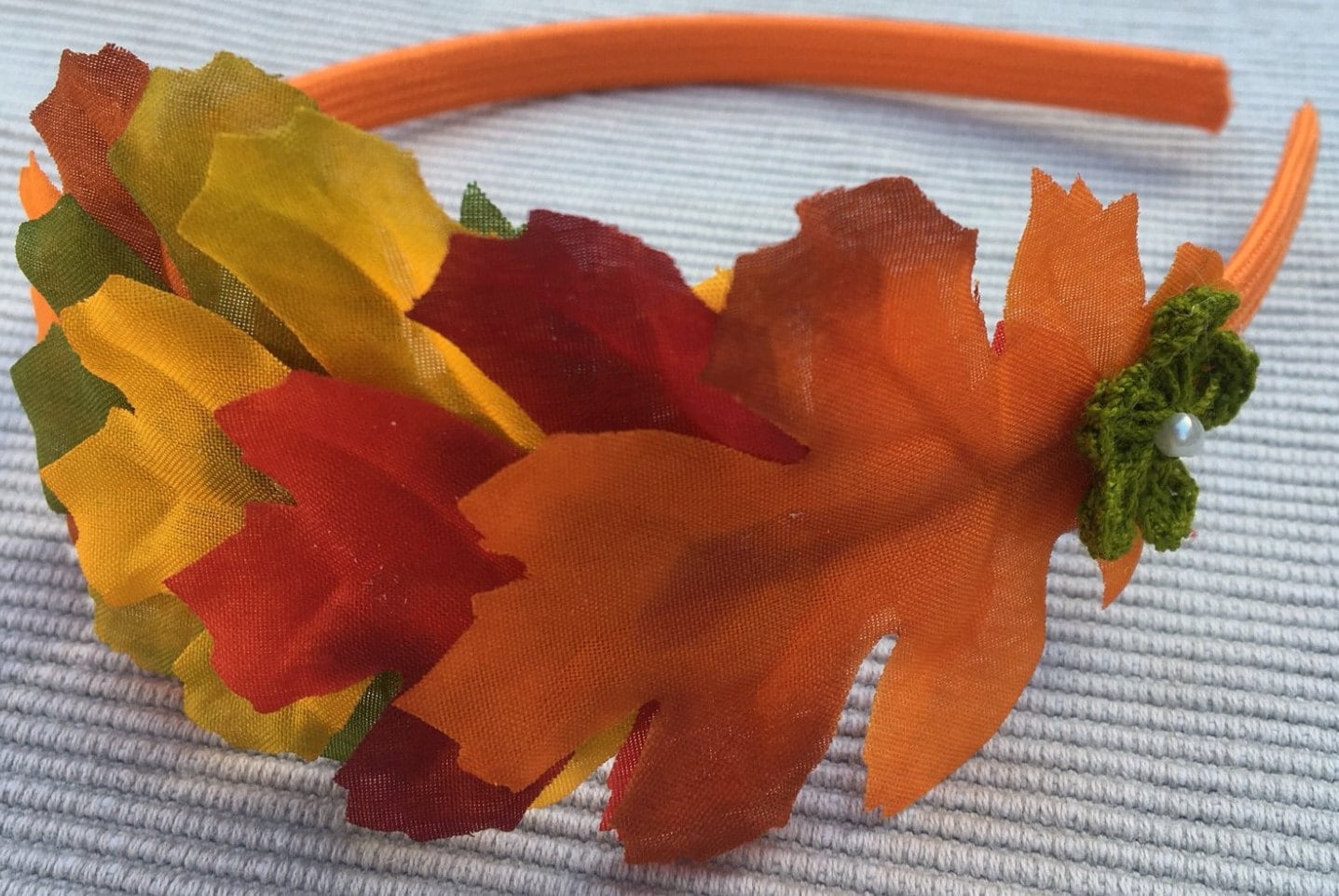 Autumn Oak Leaves Headband, Fall Colours Oak Leaves Headband, Autumn ...
