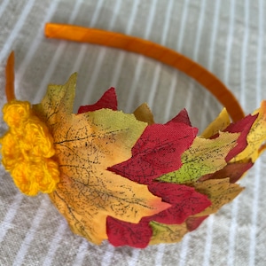 Maple Leaves Headband - Etsy
