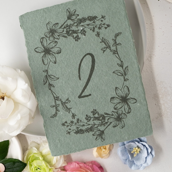 Vintage Table Number - Etsy
