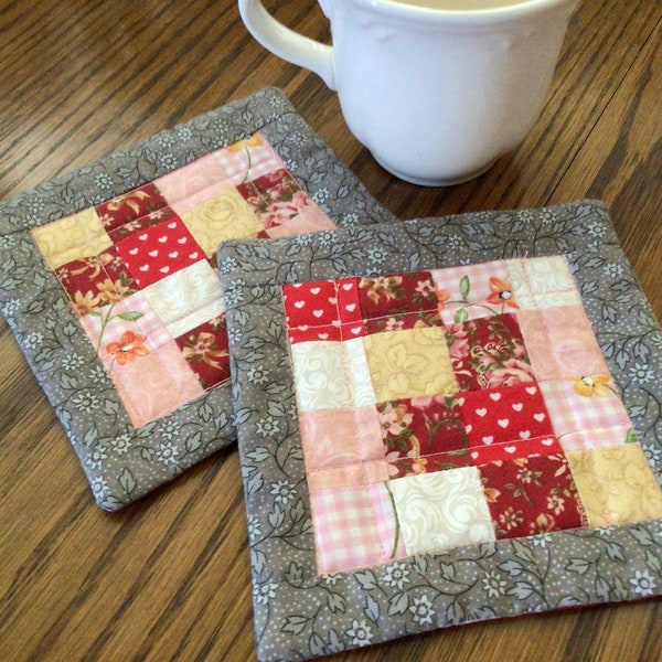 Quilted Coasters - Etsy