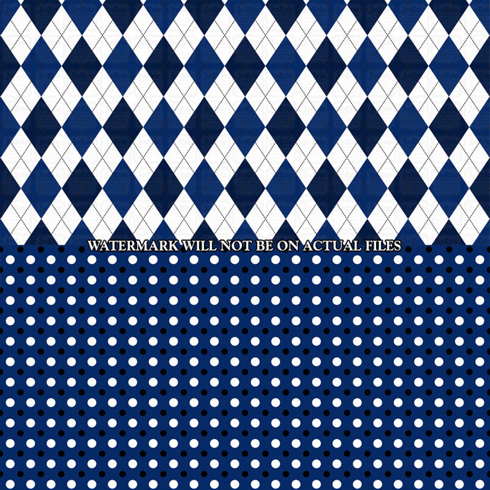 Navy Digital Paper, Printable Blue Navy Digital Background Pattern ...