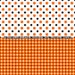 Orange Digital Paper, Halloween Digital Paper Patterns, Autumn Pumpkin ...