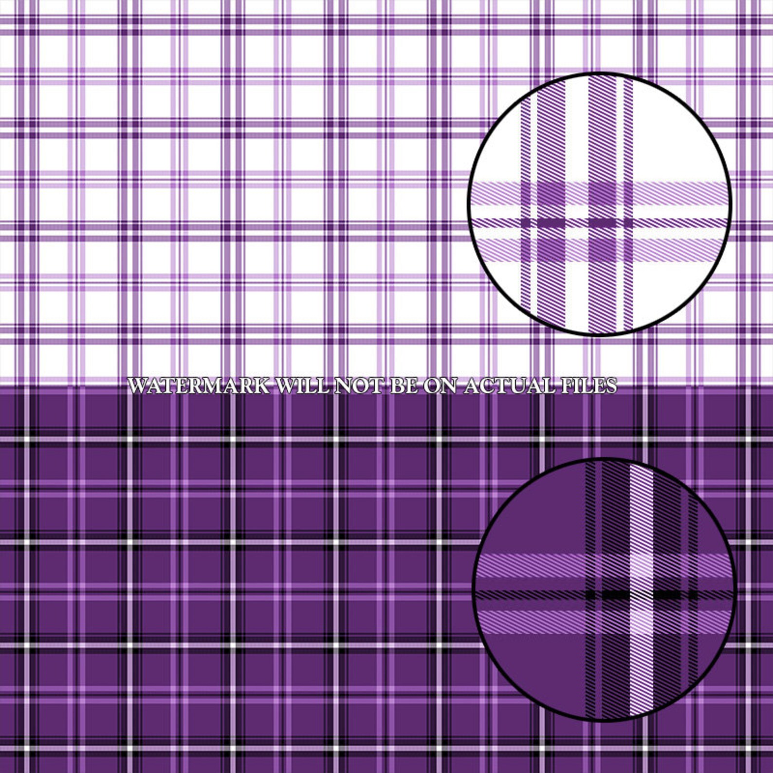 Purple Digital Paper Pack, Printable Purple Patterns, Digital Purple ...