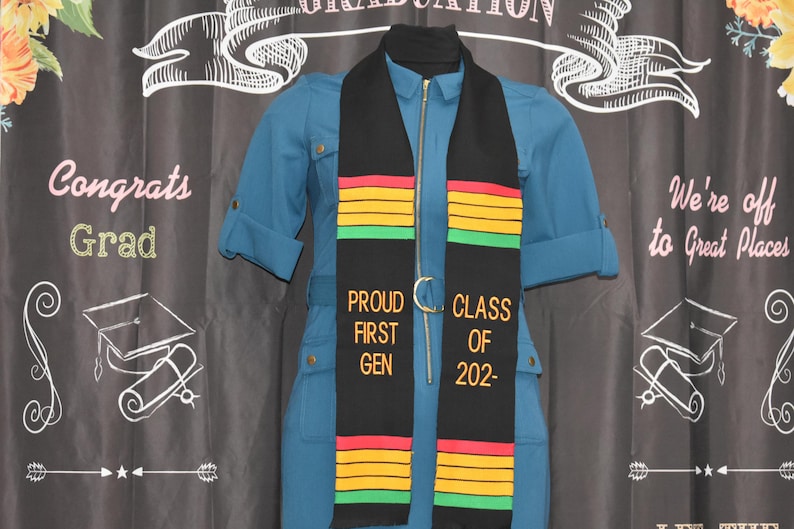 Proud First Gen Class of 2026 Kente Stoles - Etsy