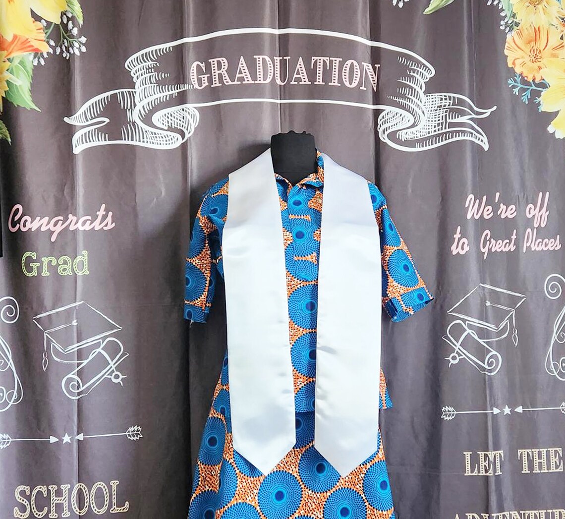 Satin Graduation Scarves - Etsy