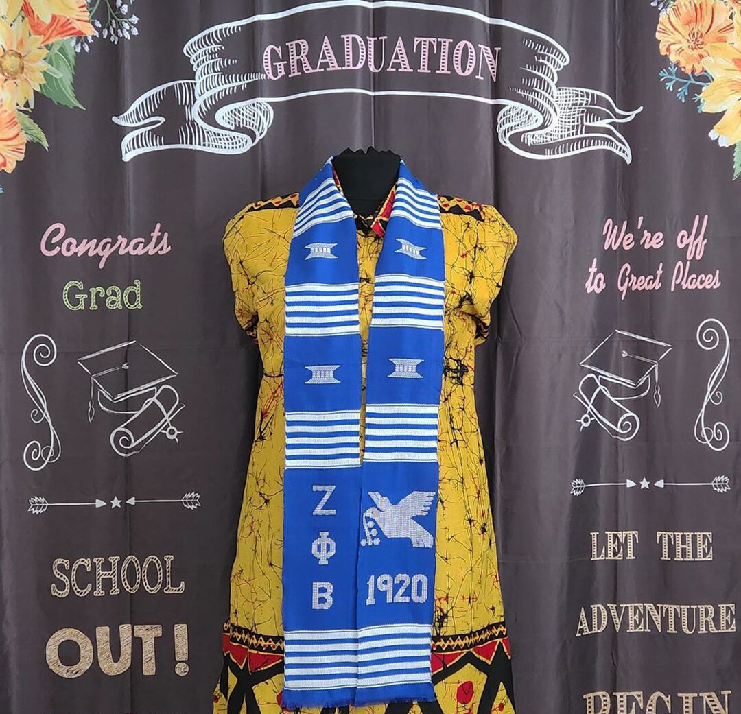 Zeta Phi Beta 1920 Dove Kente Stoles - Etsy