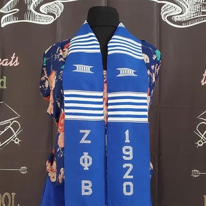 Zeta Phi Beta 1920 Kente Stoles - Etsy