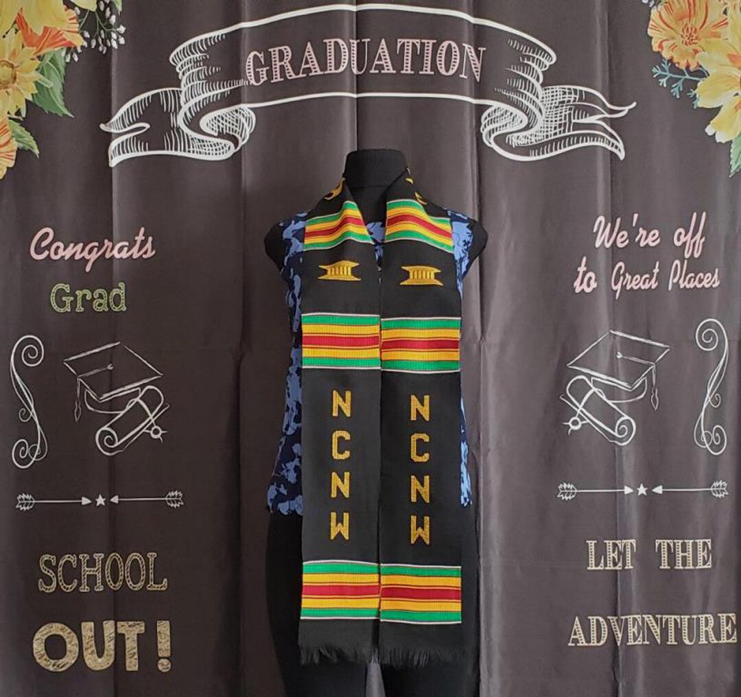 NCNW Kente Stoles - Etsy