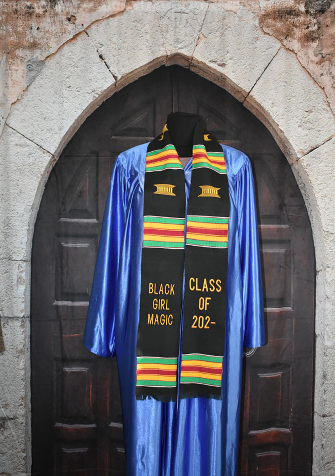 Black Girl Magic Class of 2024 Kente Stole - Etsy