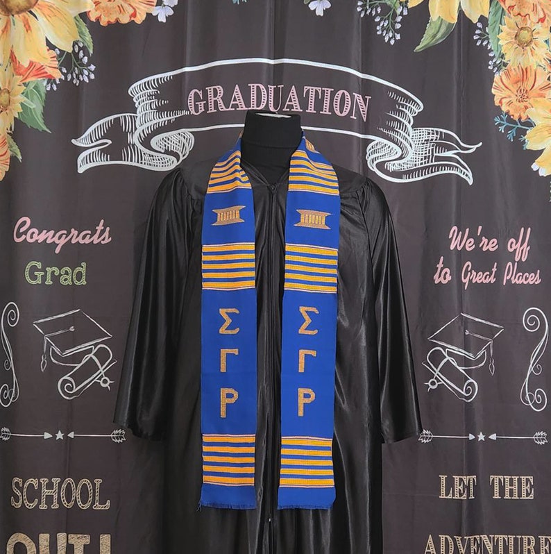 First Generation Graduation Stole Sorority Graduation Kente Cloth ...