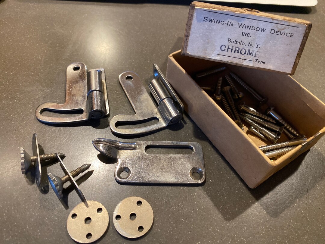 Vintage Swing in Window Device Latch Parts Buffalo NY Chrome - Etsy