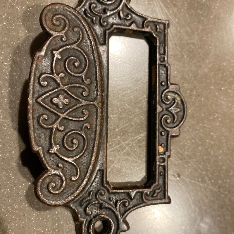 Cast Iron Bin Pulls - Etsy