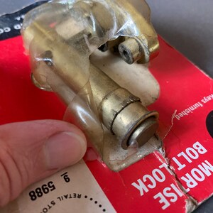 Vintage Sears Mortise Bolt Lock NOS 2 Keys - Etsy