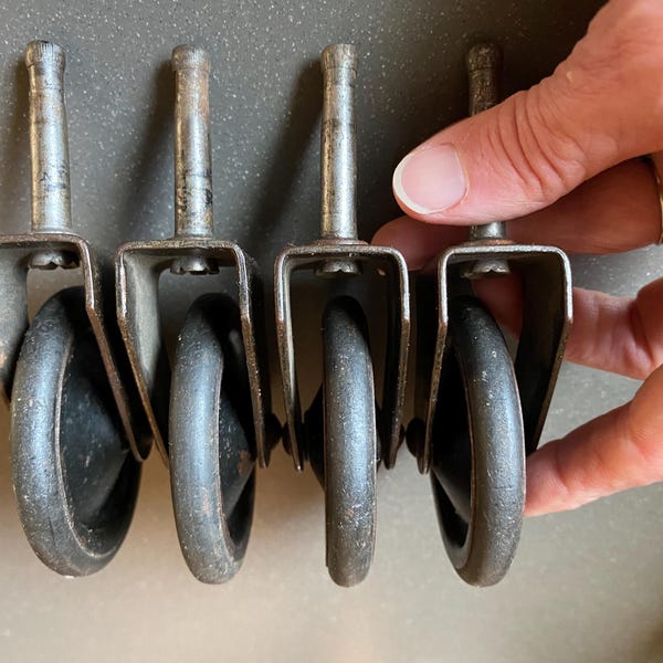 Vintage Caster Wheels - Etsy