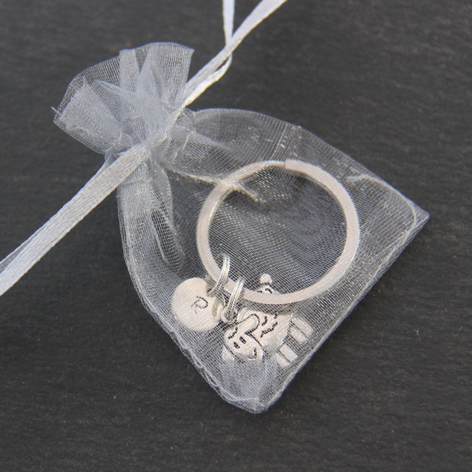 Sheep Key Ring With Optional Hand Stamped Personalised Charm. - Etsy UK