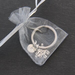 Sheep Key Ring With Optional Hand Stamped Personalised Charm. - Etsy UK