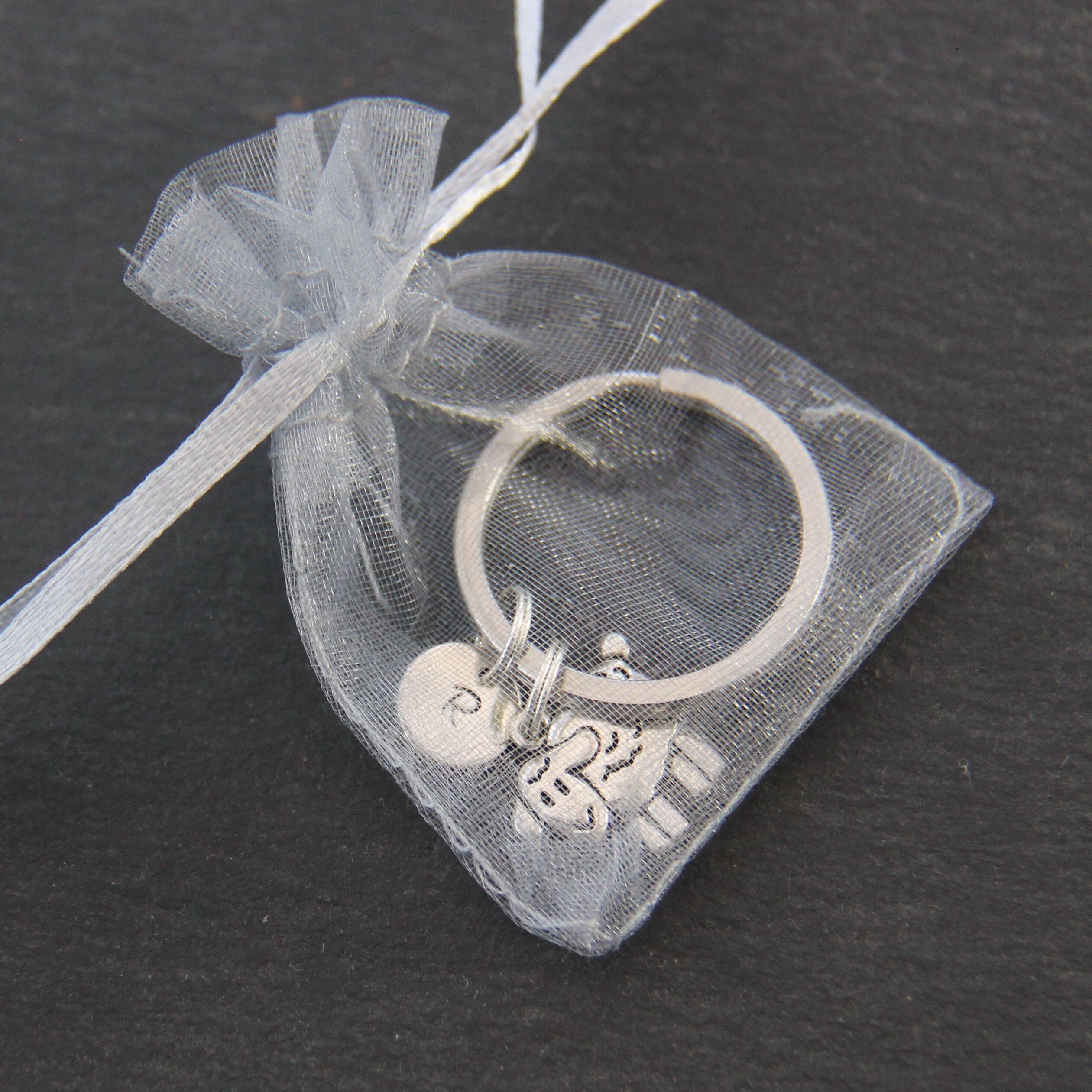 Sheep Key Ring With Optional Hand Stamped Personalised Charm. - Etsy UK