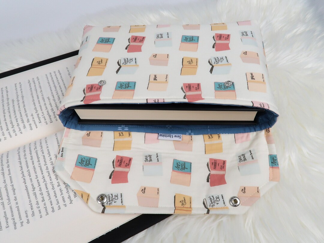 Protective Book Sleeve With Closure, Envelope Style Kindle Case With ...