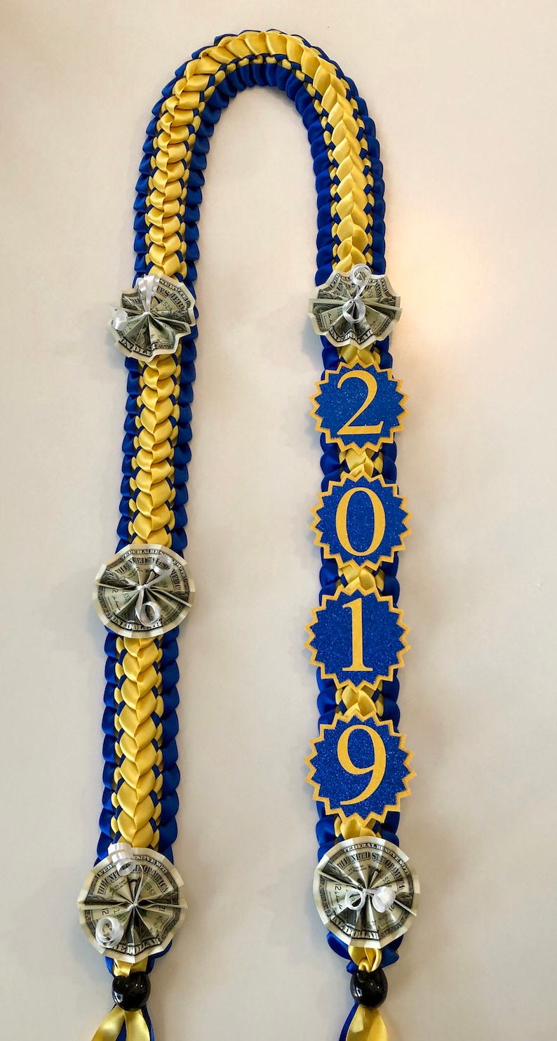 Graduation Lei GRADUATION GIFT Money Lei Ribbon Lei Ribbon | Etsy