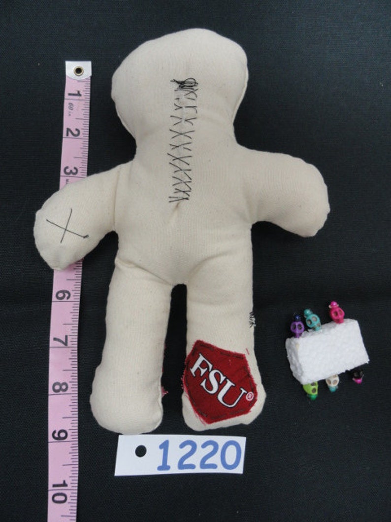 FSU Florida State Seminoles Lucky / Voodoo Doll 8' with 6 | Etsy