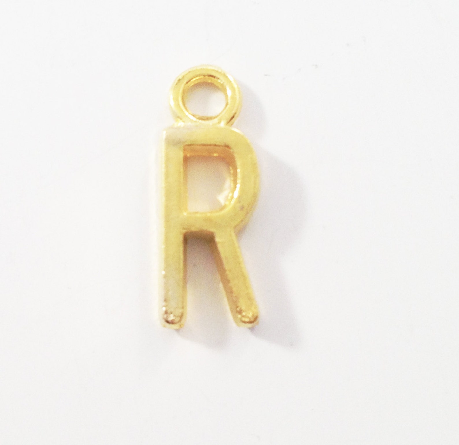 Set of 26 Gold Initial Alphabet Letter Charms Letter Set | Etsy