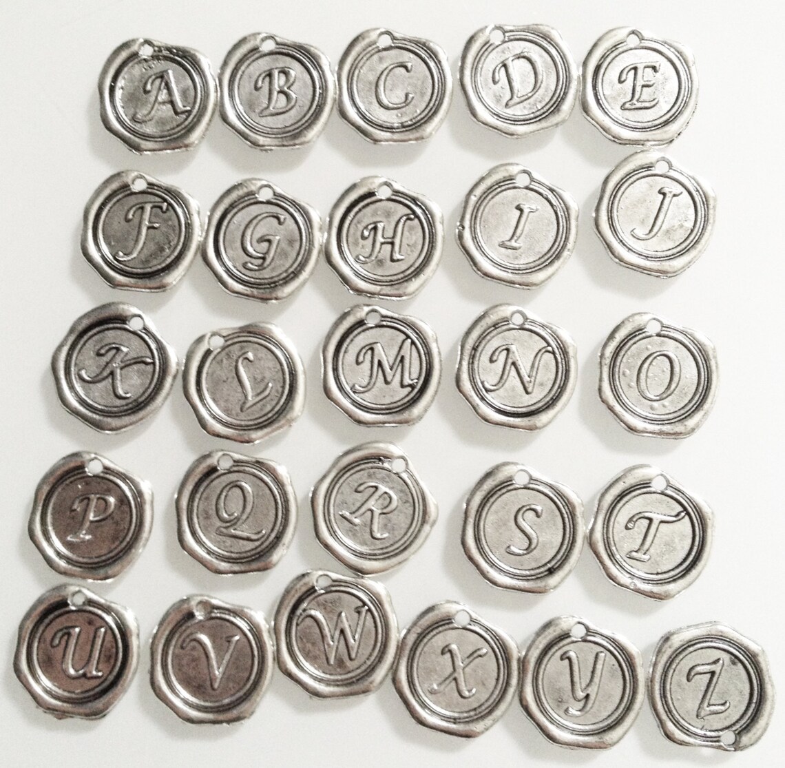 Alphabet Wax Letters, Full Set of 26 or 5 Pieces of Individual Letters ...