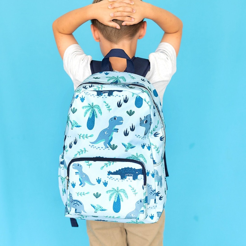 School Backpack Dinosaur - Etsy