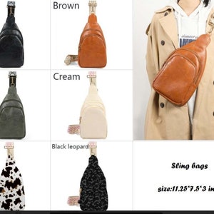 Women's Monogram Crossbody Sling With Interchangeable Guitar Strap ...